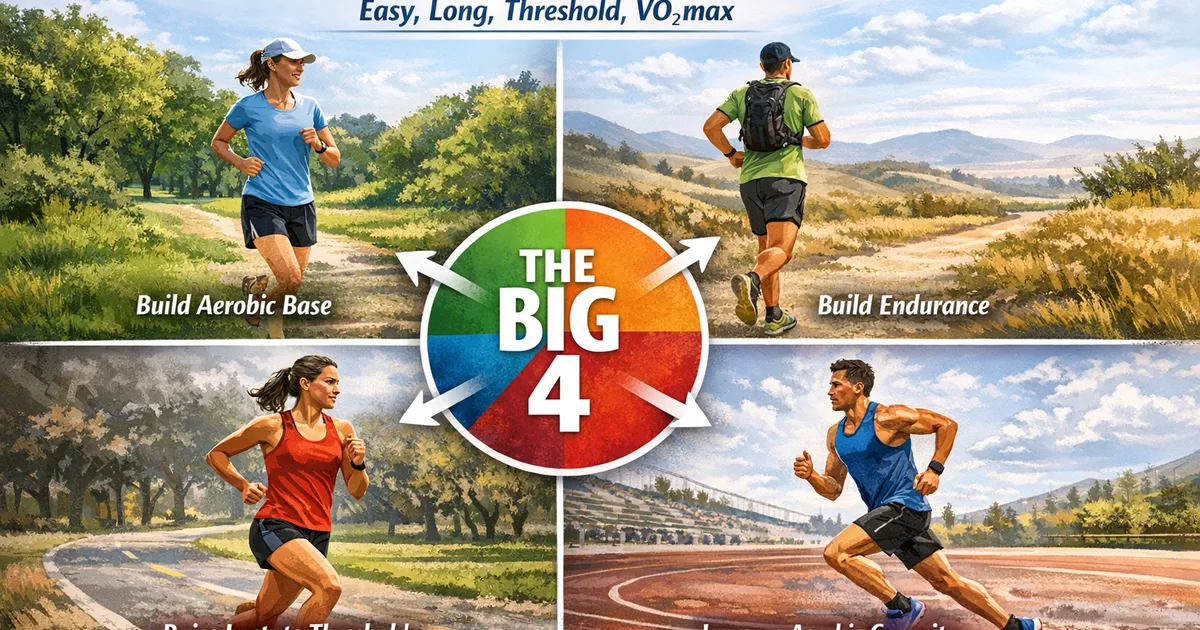 The Only 4 Workout Types You Need (Easy, Long, Threshold, VO₂max ...