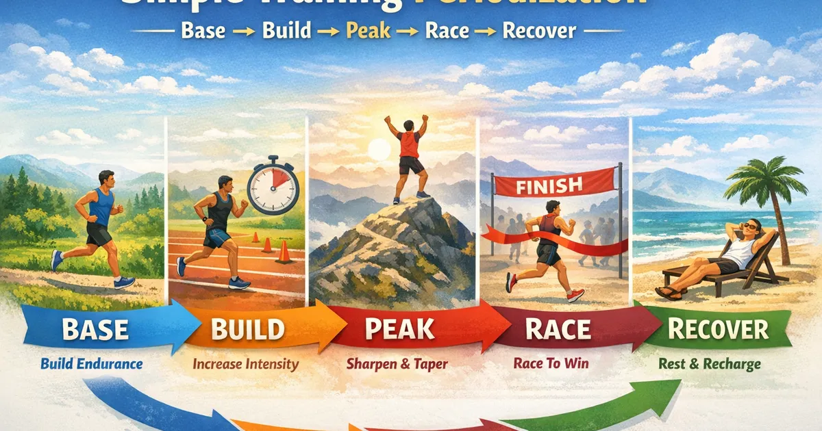 Periodization for Normal Humans: Base → Build → Peak Without ...